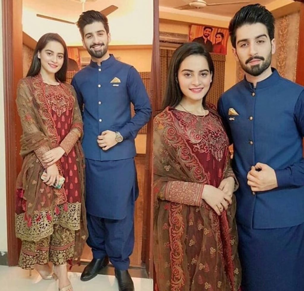 In Pictures: Love Is In The Air For Aiman And Muneeb | Reviewit.pk