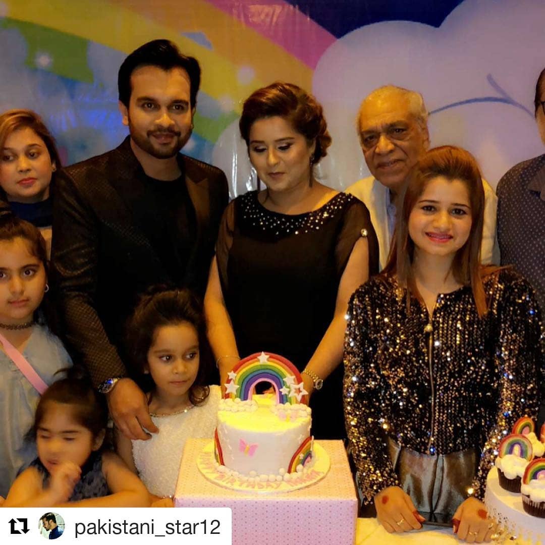 Imran Aslam's Daughter's Star Studded Birthday Party | Reviewit.pk