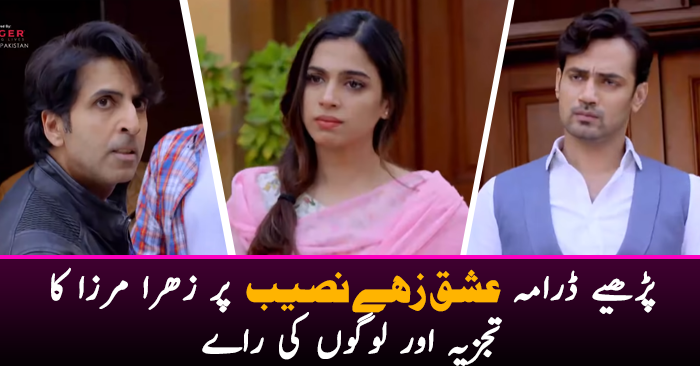 Ishq Zahe Naseeb Episode 9 Story Review - Brilliant Performances ...