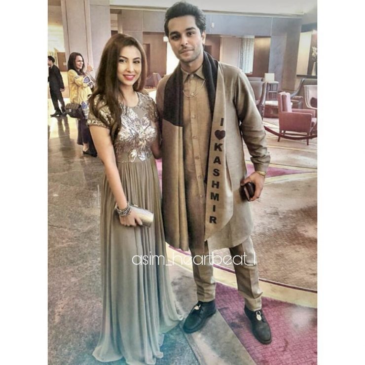 Beautiful Pictures of Hania Aamir and Asim Azhar at Hum Awards 2019 ...