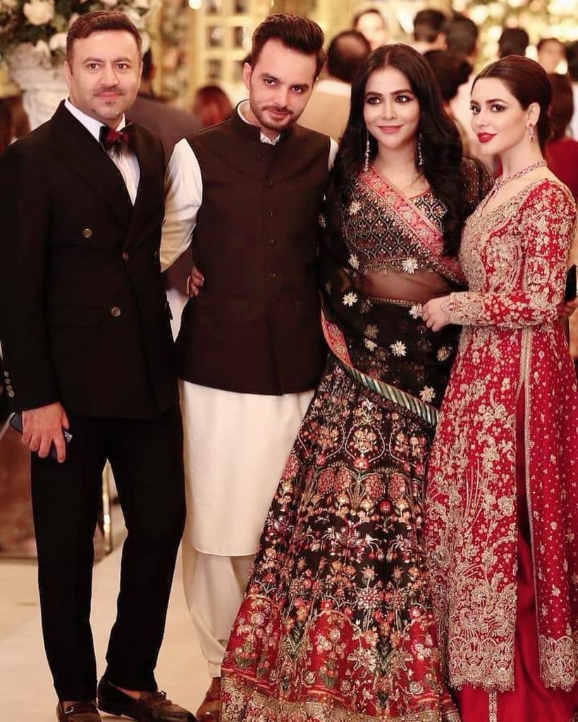 Humaima Malik's Latest Beautiful Clicks from Recent Wedding Event ...