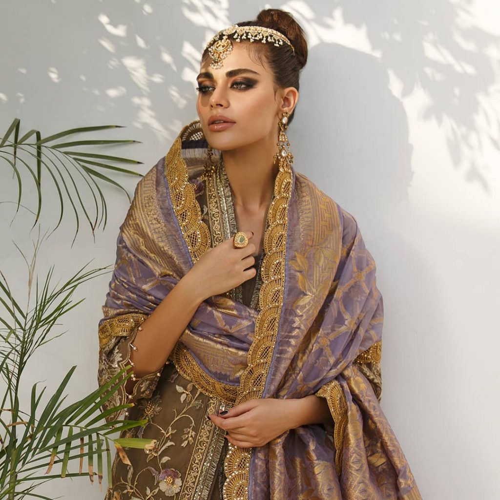 Latest Photo Shoot of Gorgeous Model Sadaf Kanwal for Asim Jofa ...