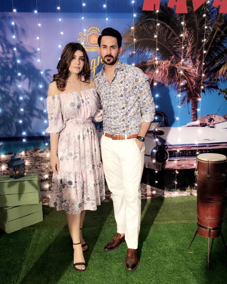 Actor Shan Baig with his Wife Michelle Shan - Latest Pictures | Reviewit.pk