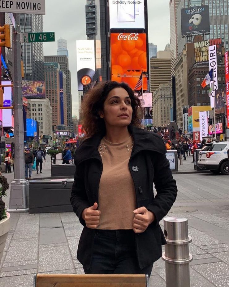 Latest Clicks of Actress Meera from New York USA | Reviewit.pk