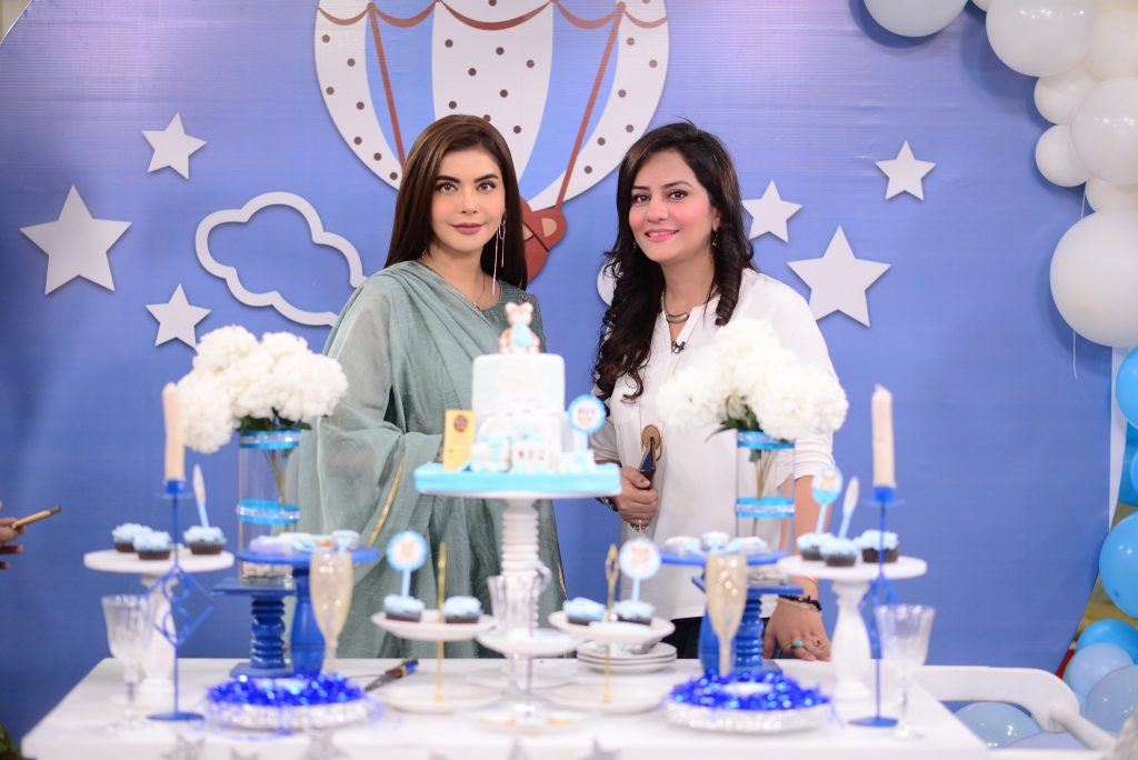 Suno Chanda Fame Mizna Waqas Baby Boy Celebration in Nida Yasir Morning ...