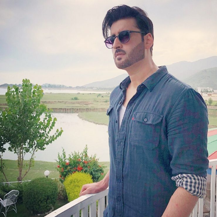 Hina Altaf and Agha Ali on set of their Drama Dil e Gumshuda | Reviewit.pk