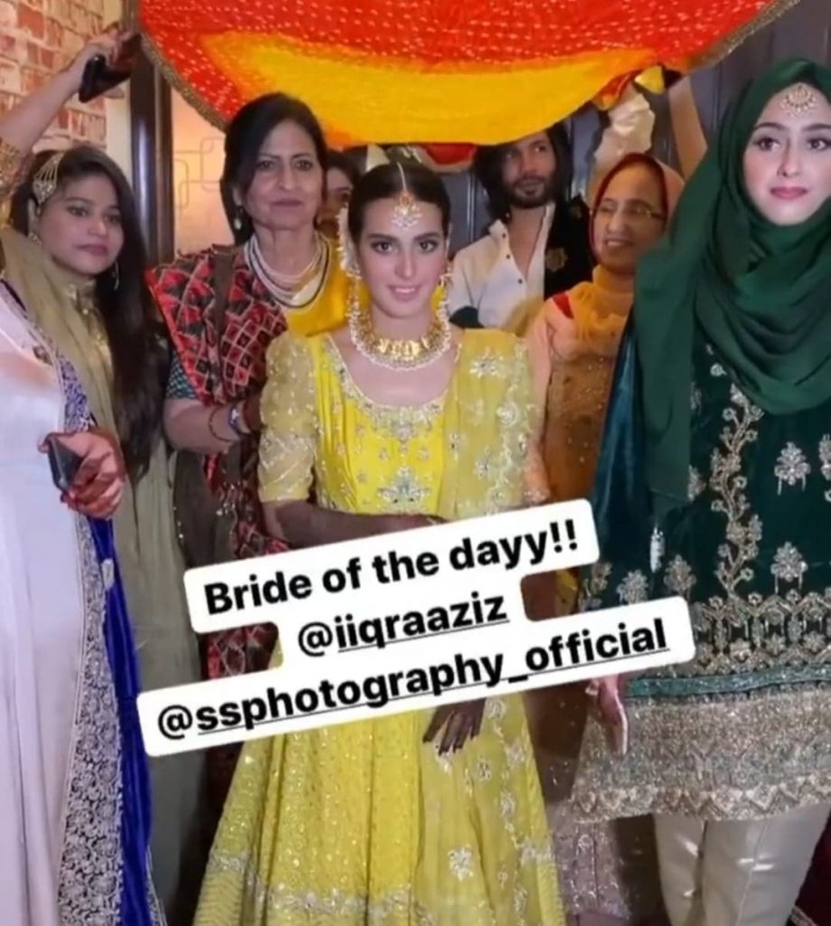10 Best Things About Iqra Aziz & Yasir Hussain's Wedding | Reviewit.pk