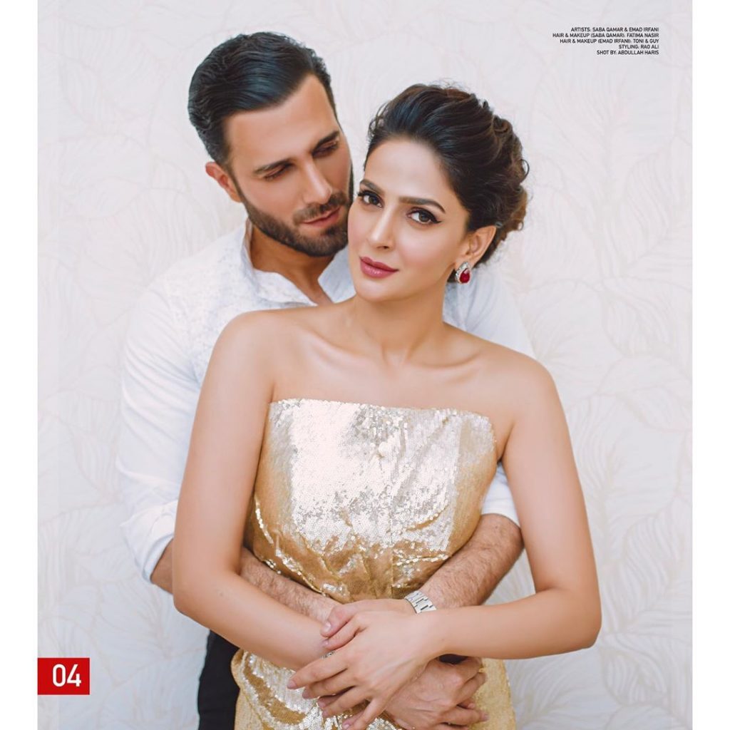 Beautiful Photo Shoot of Saba Qamar with Emmad Irfani for OK Pakistan ...