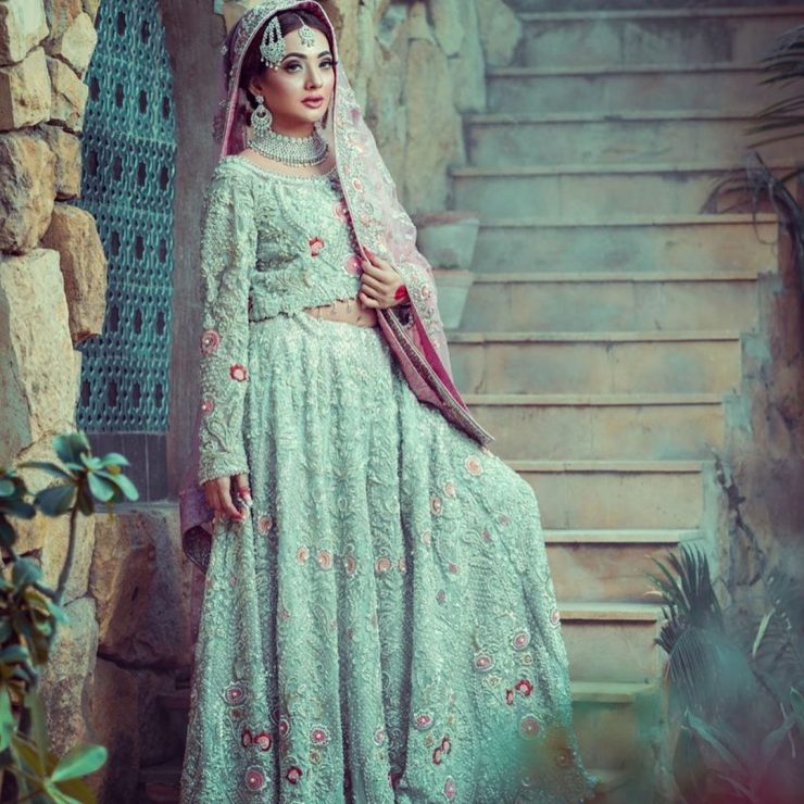 Latest Bridal Photo Shoot of Actress Suzain Fatima | Reviewit.pk