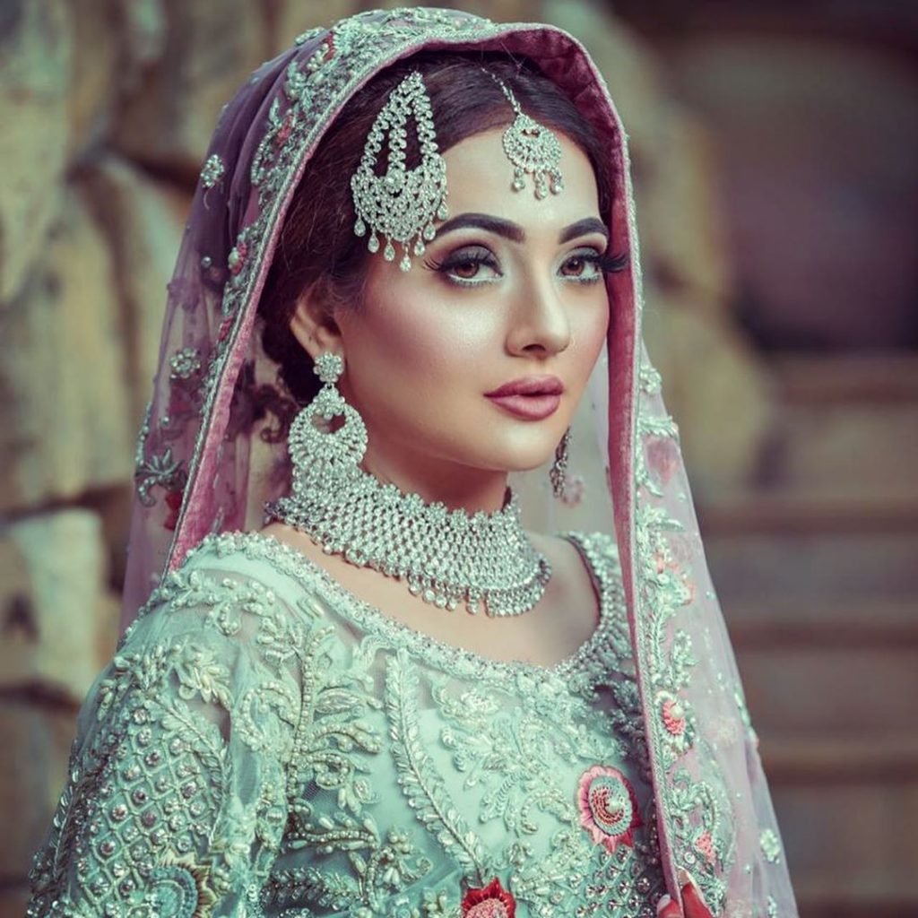 Latest Bridal Photo Shoot of Actress Suzain Fatima | Reviewit.pk