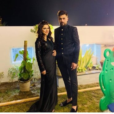 Beautiful Clicks of Zainab Abbas And Hamza Kardar’s from their Walima ...