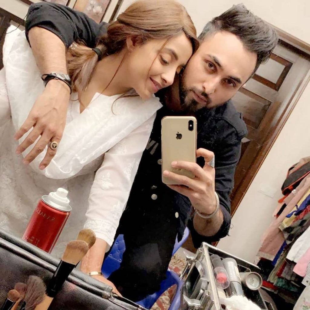 Latest Clicks of Sanam Chaudhry with her Husband Somee Chohan | Reviewit.pk