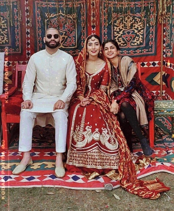 Exclusive Wedding Pictures of Actress Eman Suleman | Reviewit.pk