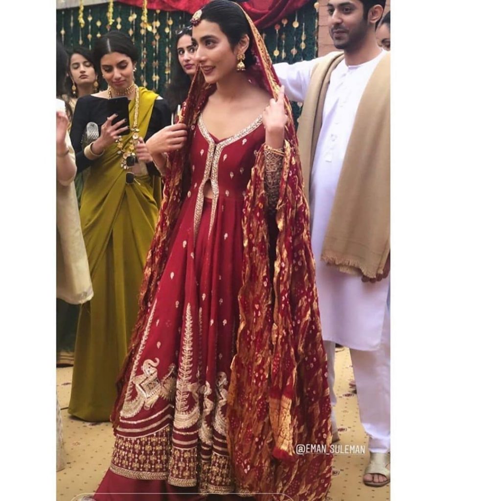 Exclusive Wedding Pictures of Actress Eman Suleman | Reviewit.pk
