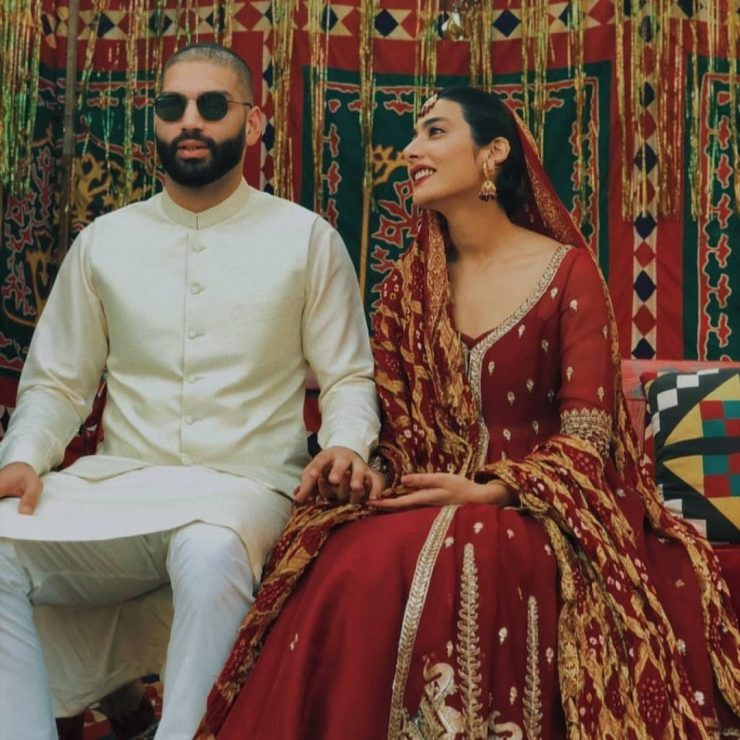 Exclusive Wedding Pictures of Actress Eman Suleman | Reviewit.pk