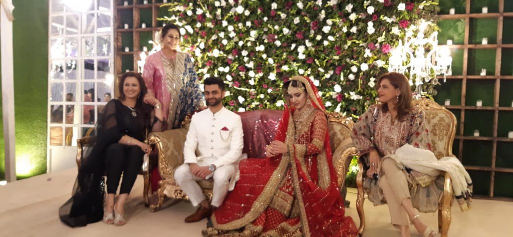 Celebrities Spotted at the Wedding of Actress Nida Mumtaz Daughter ...