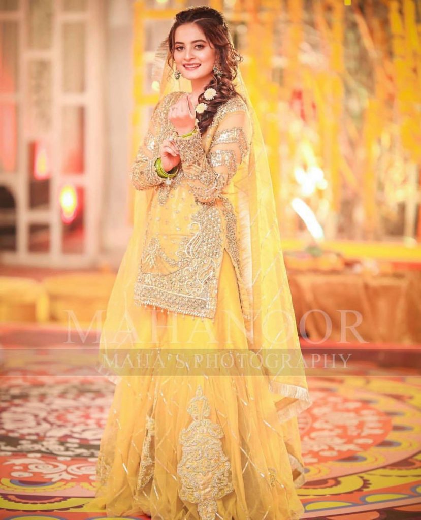 Beautiful Mayun Looks of Pakistani Celebrities | Reviewit.pk