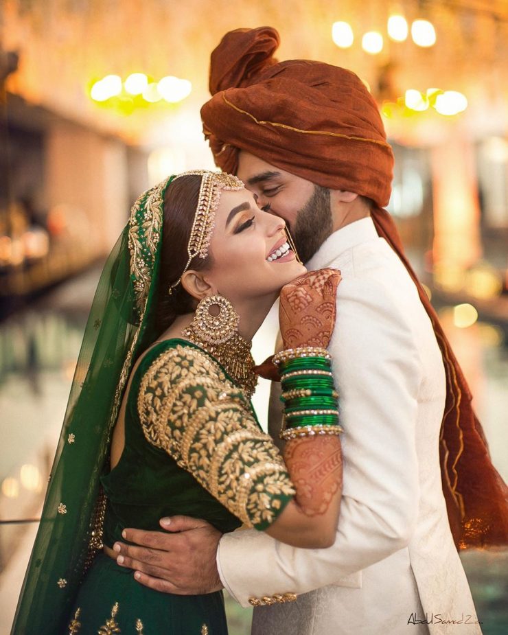 Actress Anumta Qureshi Beautiful Wedding Pictures | Reviewit.pk