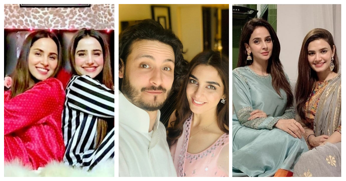 10 Celebrity Best Friend Duos of Pakistani Showbiz Industry | Reviewit.pk