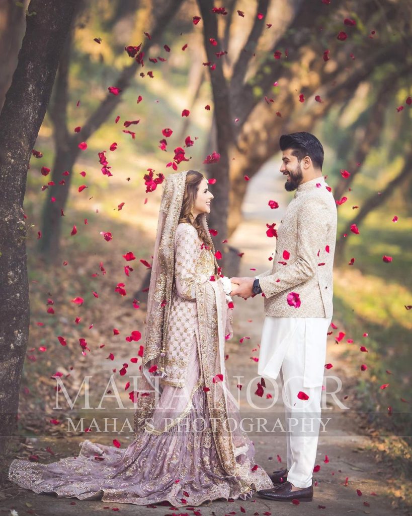 Famous Pakistani Photographer and Model Waliya Najib Nikah Pictures ...