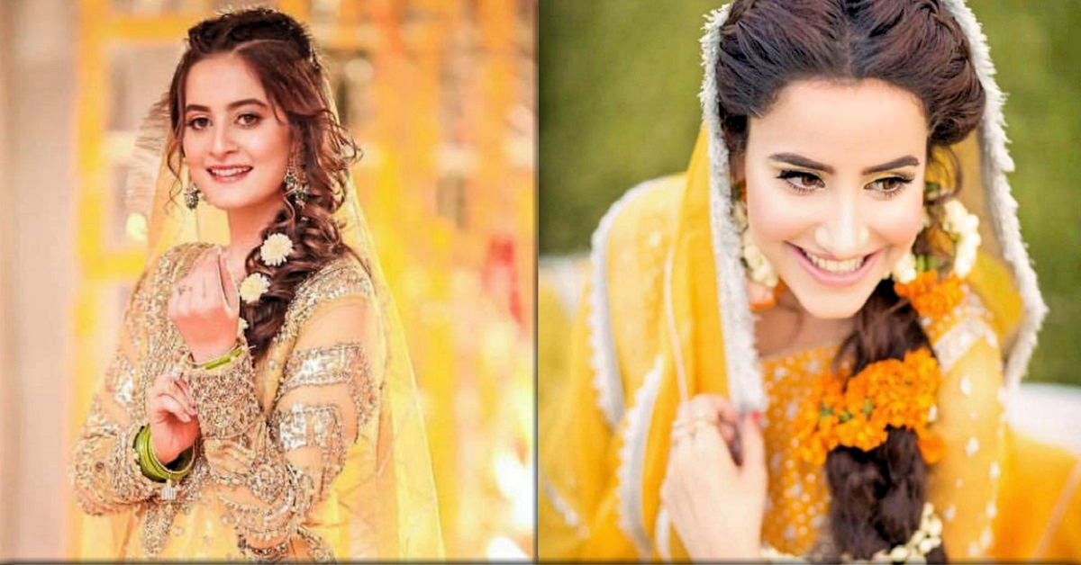Beautiful Mayun Looks of Pakistani Celebrities | Reviewit.pk