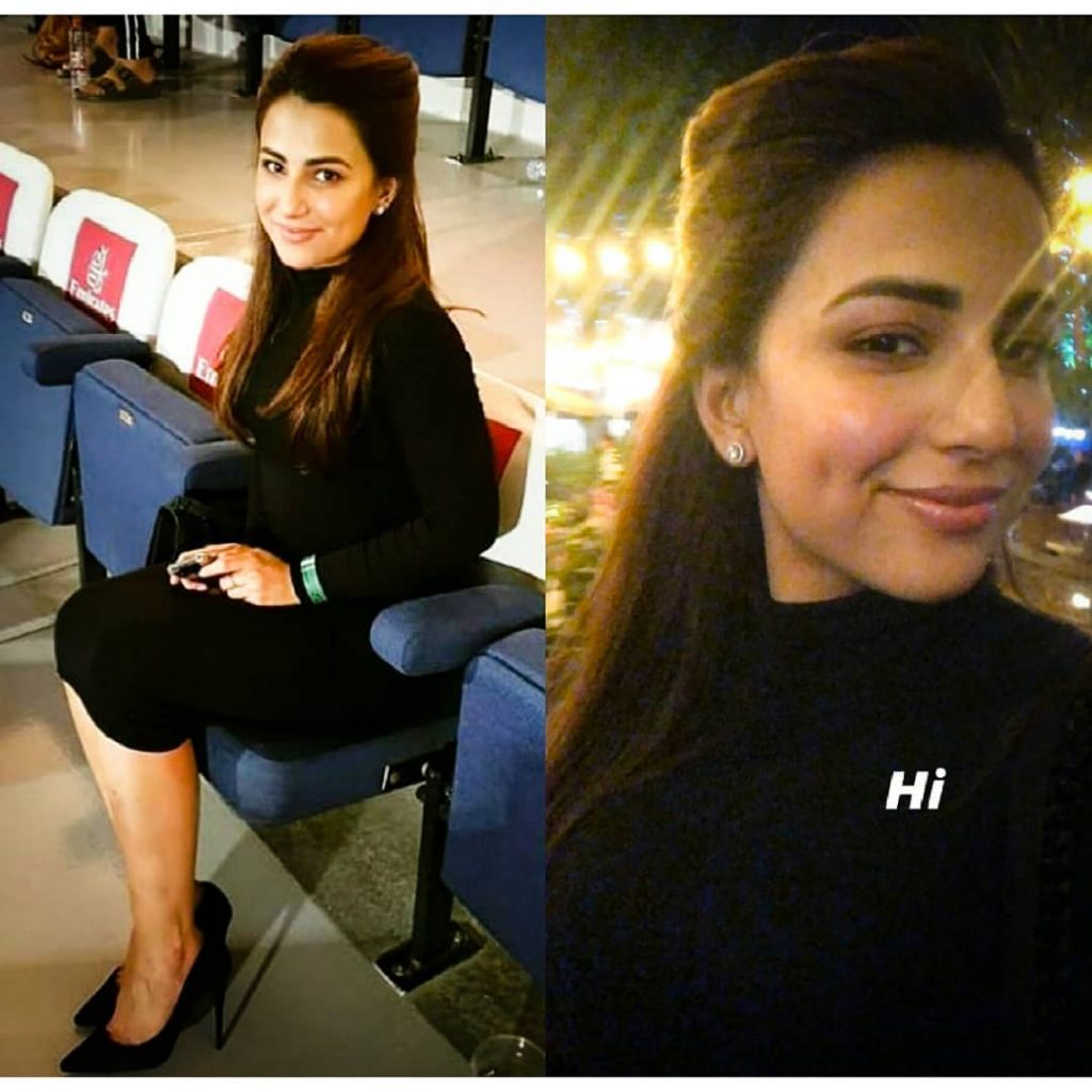 Latest Pictures of Actress Ushna Shah from her Visit to Dubai | Reviewit.pk