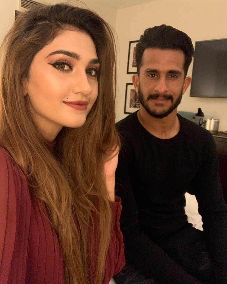 Beautiful Pictures of Cricketers Wahab Riaz and Hassan Ali with their ...