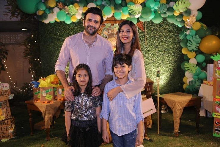 Beautiful Birthday Pictures of Fahad Mustafa Daughter Fatima | Reviewit.pk