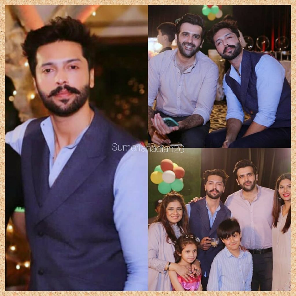 Beautiful Birthday Pictures of Fahad Mustafa Daughter Fatima | Reviewit.pk