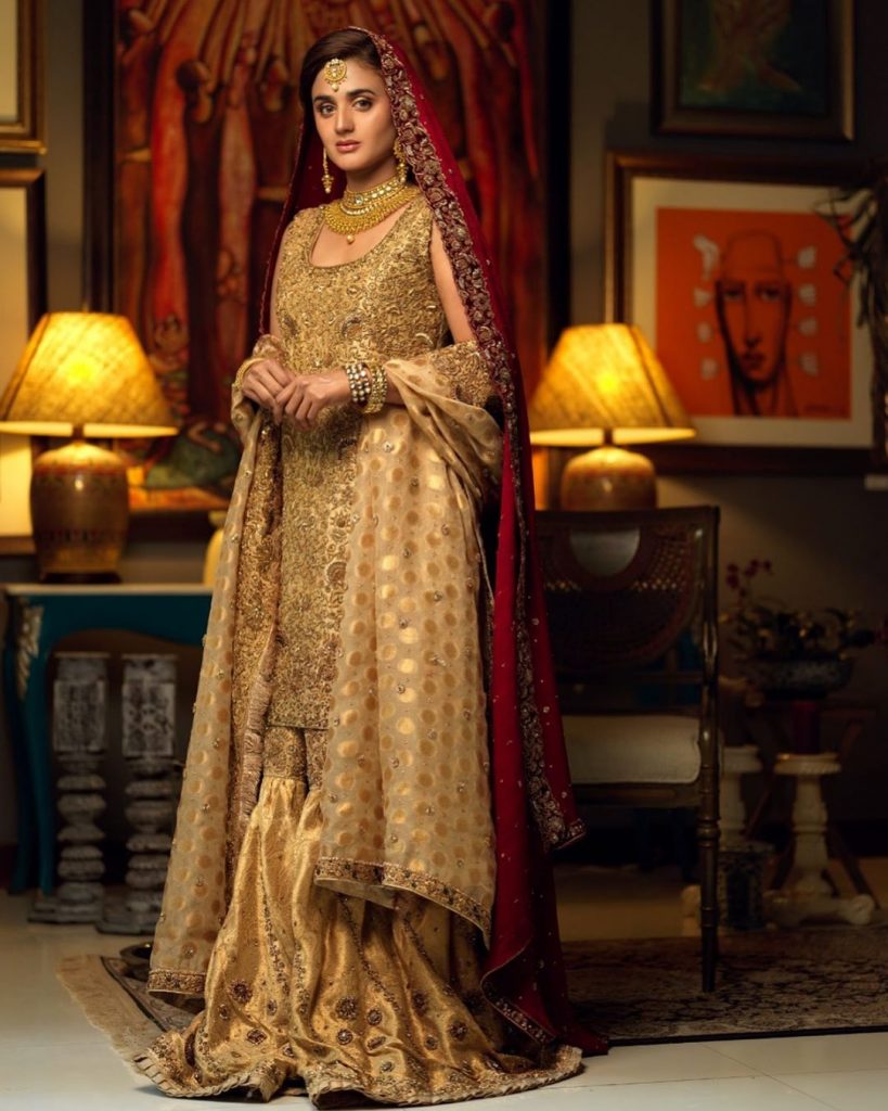 Beautiful Latest Bridal Photo Shoot of Hira Mani | Reviewit.pk
