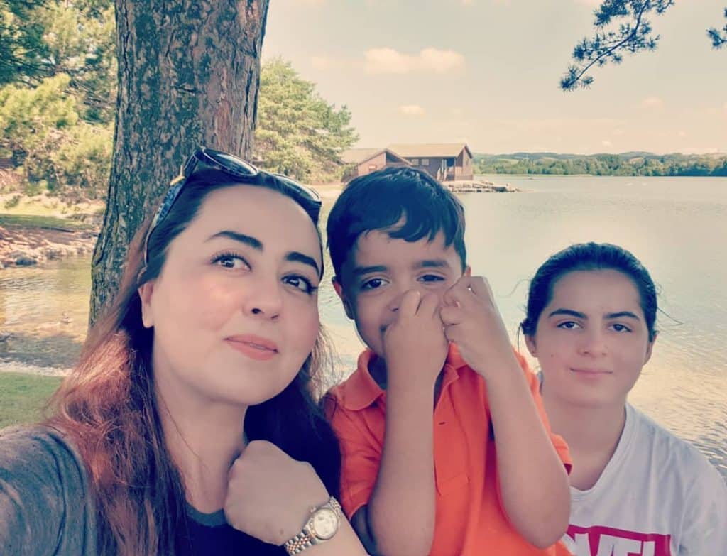 Beautiful Pictures of Fashion Designer Maria.B with Her Family ...