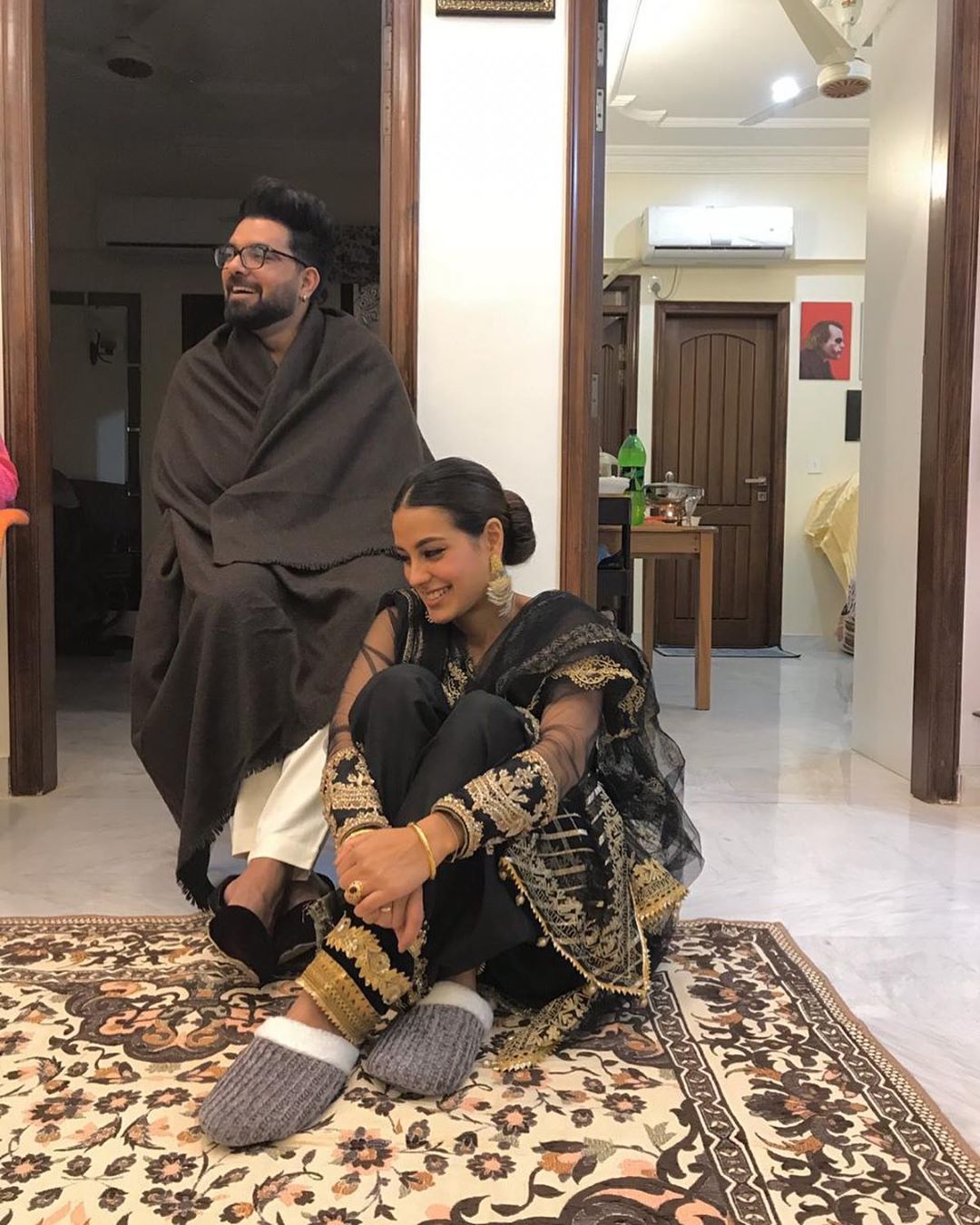 Yasir Hussain Gets Wife Iqra's Name Tattooed On His Arm | Reviewit.pk