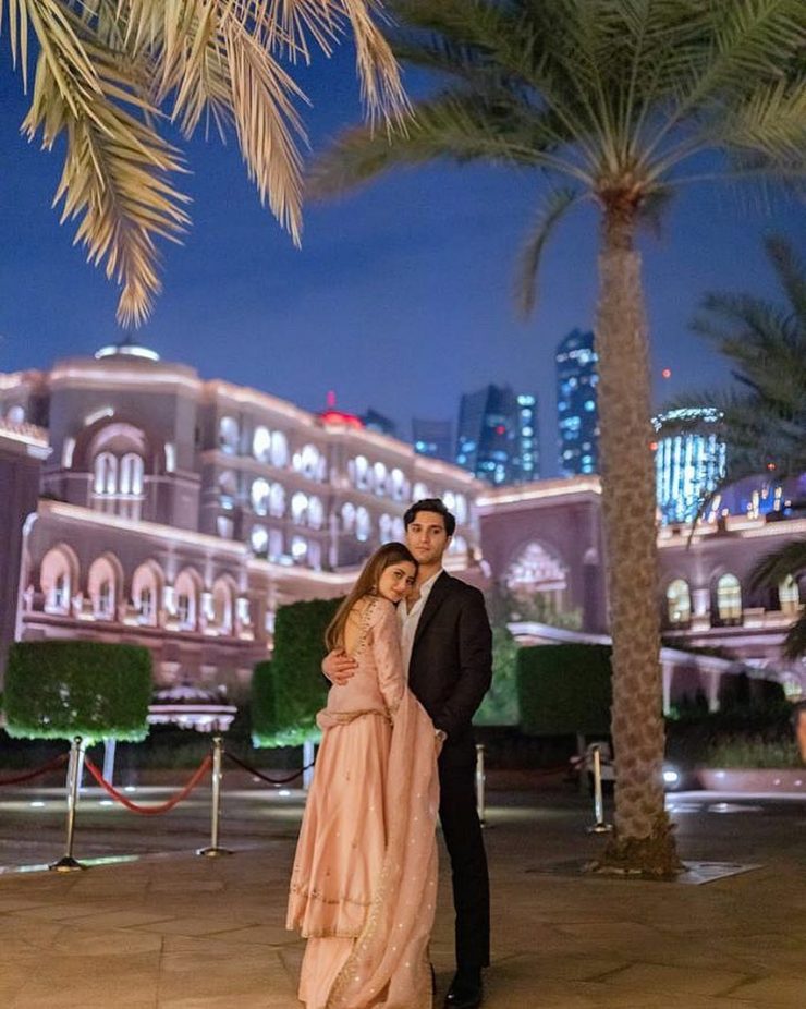 Cutest Pictures Of Our Favorite Ahad & Sajal Together | Reviewit.pk