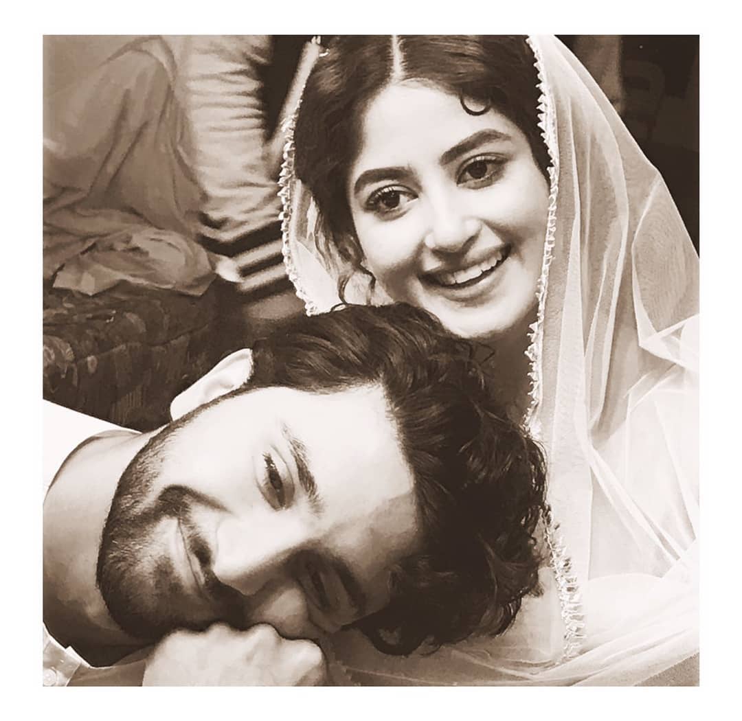 Ahad Raza Mir Wife Sajal Aly | Romantic Pictures | Reviewit.pk