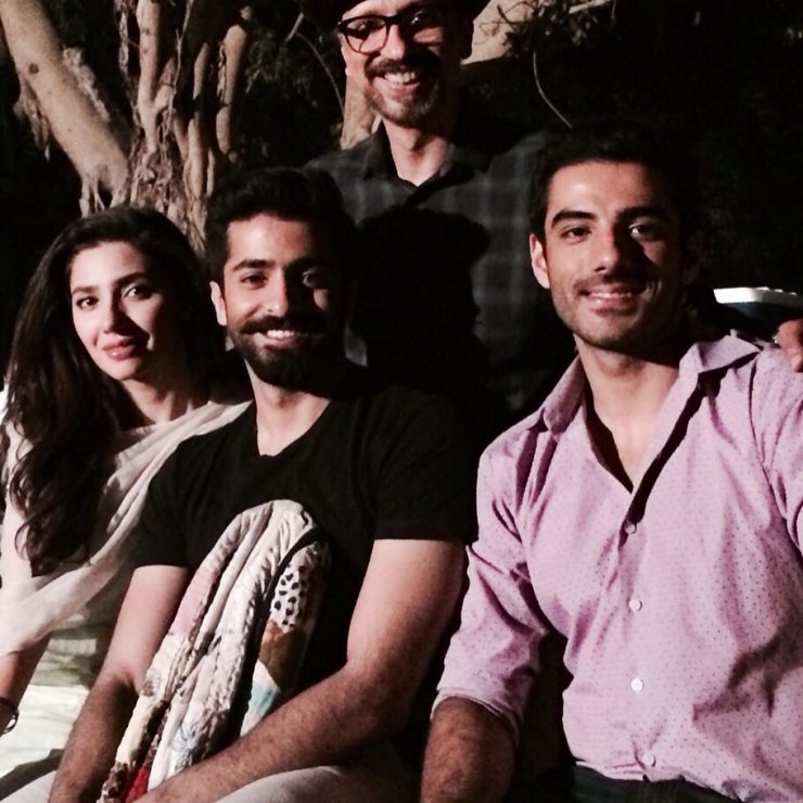 Pictures of Asim Raza With His Best Friends at Work | Reviewit.pk