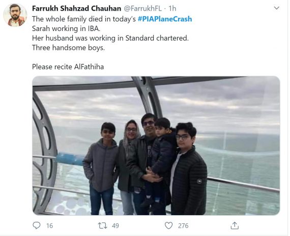 PIA Plane Crash Passenger List and Crew Pictures | Reviewit.pk