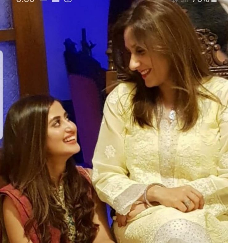 Maamaa Mir Has A Special Message For Daughter In Law, Sajal Aly ...