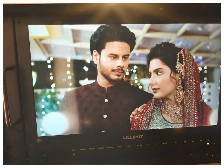 Celebrity Couple Haris Waheed and Maryam Fatima Beautiful Pictures ...