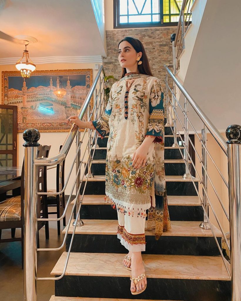Aiman Khan is Looking Gorgeous in her Latest Pictures | Reviewit.pk