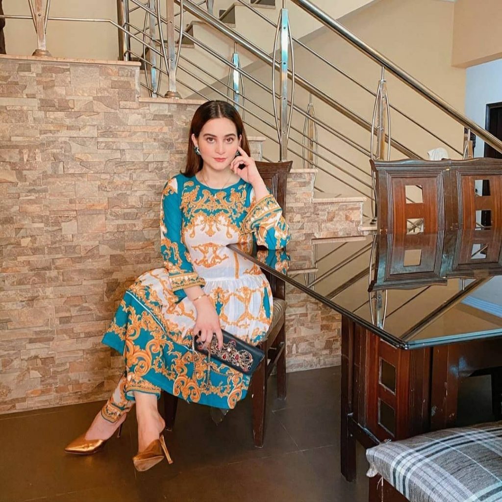 Aiman Khan is Looking Gorgeous in her Latest Pictures | Reviewit.pk