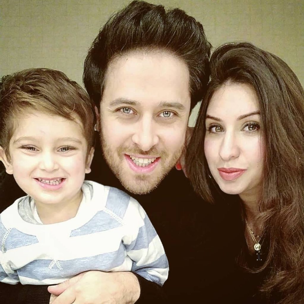 Actor Haroon Shahid with his Wife Palwashay and Kids - Latest Pictures ...