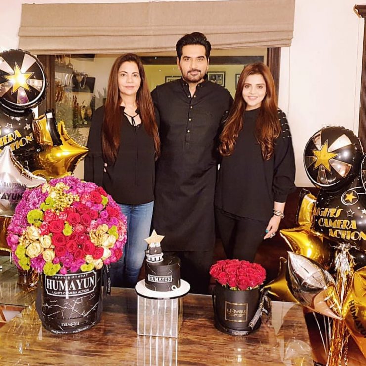 Humayun Saeed Celebrated his Birthday with his Family | Reviewit.pk