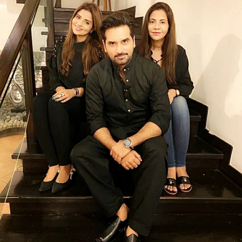 Humayun Saeed Celebrated his Birthday with his Family | Reviewit.pk