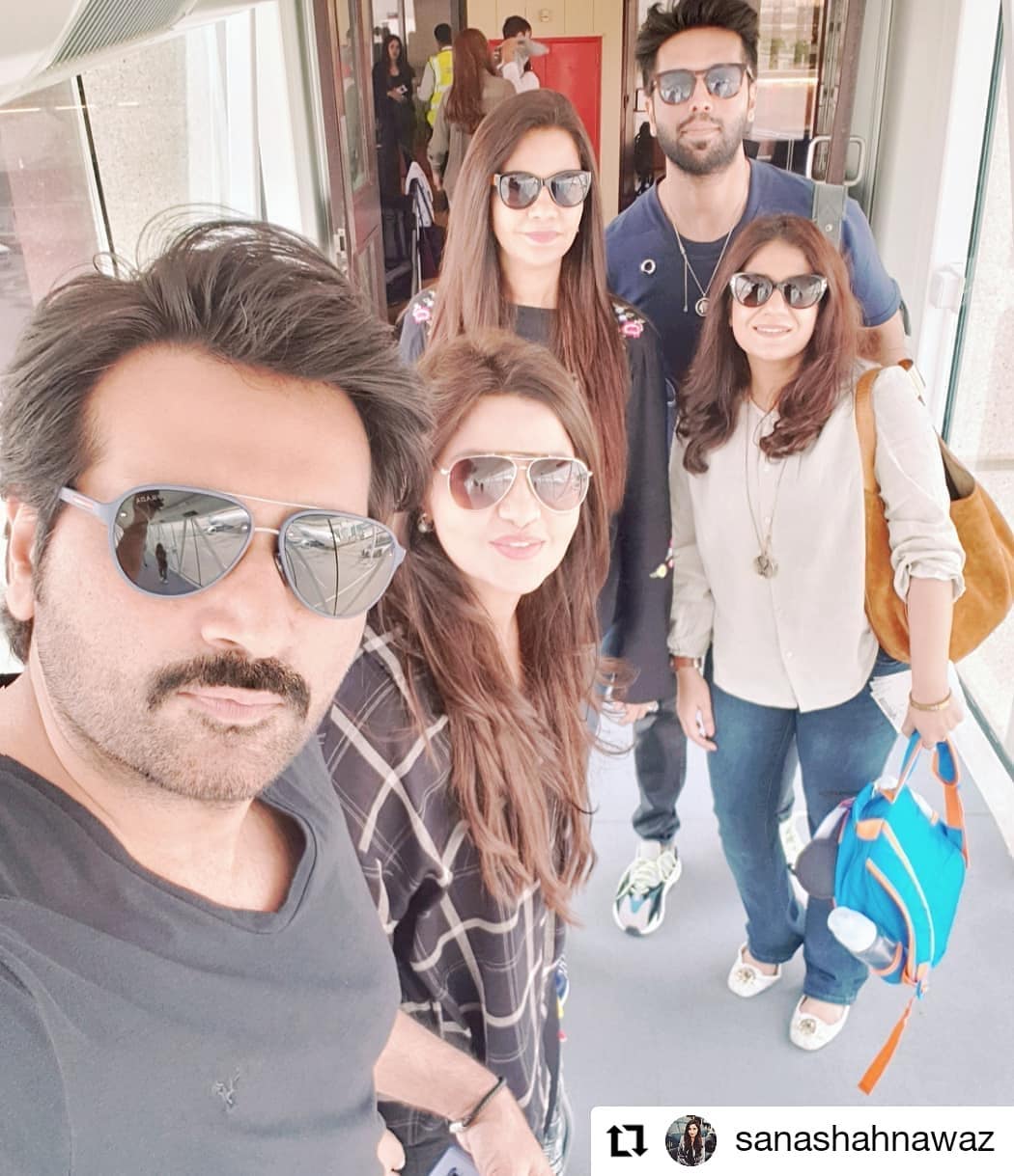 Complete Family Pictures of Sana Fahad and Fahad Mustafa | Reviewit.pk