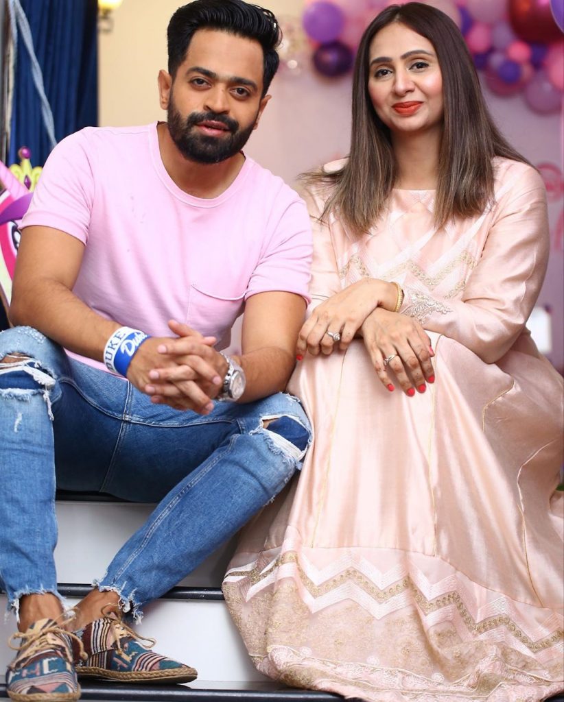 Actor Naveed Raza Daughter 5th Birthday Pictures | Reviewit.pk