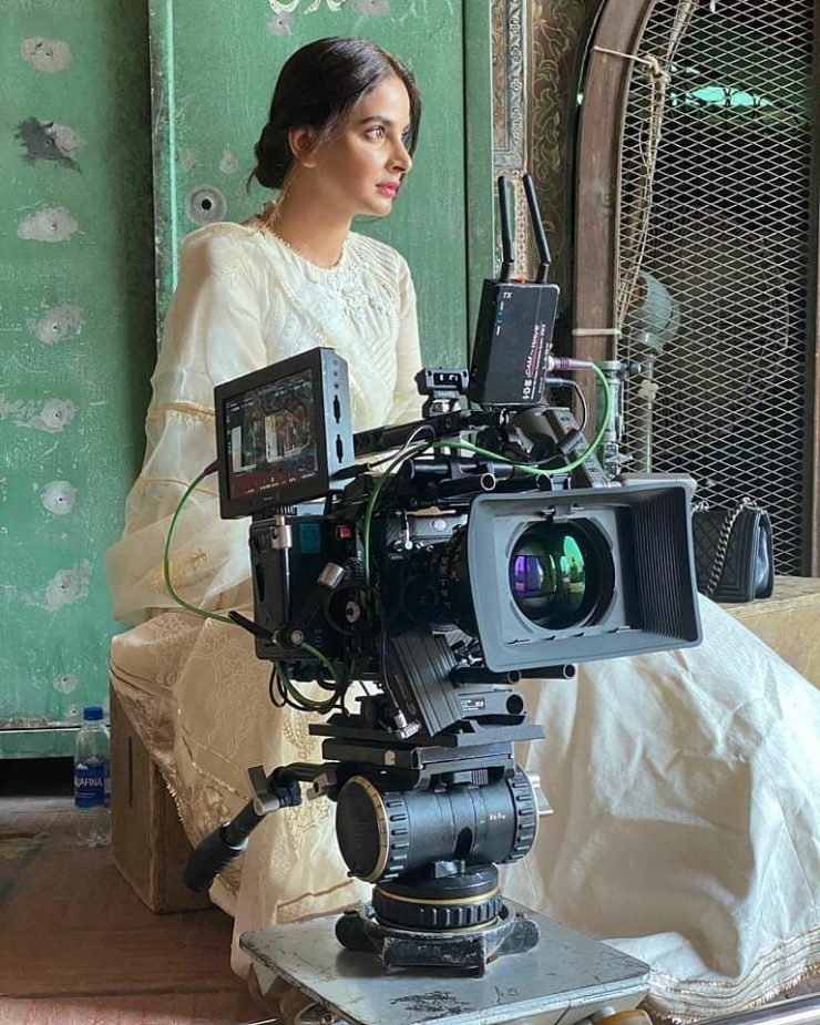 Pictures From Shoot Of Saba Qamar, Bilal Saeed's Upcoming Song ...