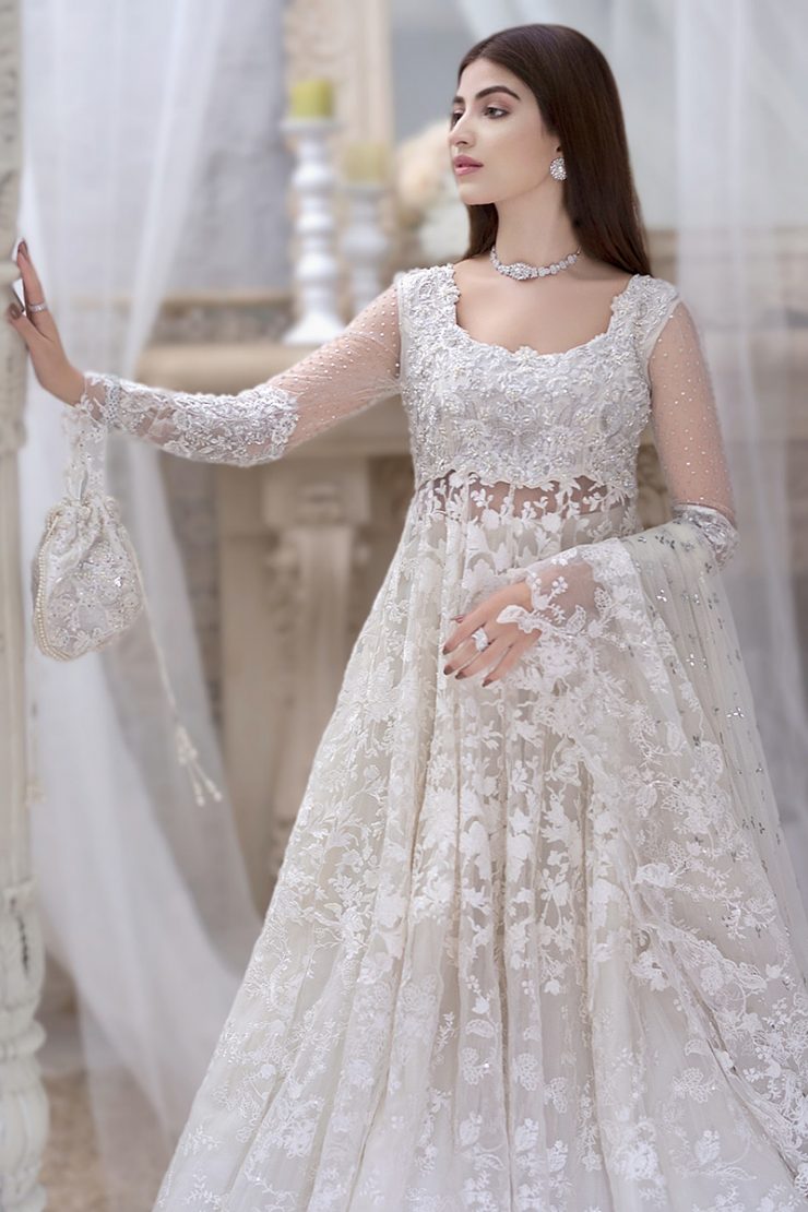Kinza Hashmi Latest Shoot For Nikkah Collection | Reviewit.pk