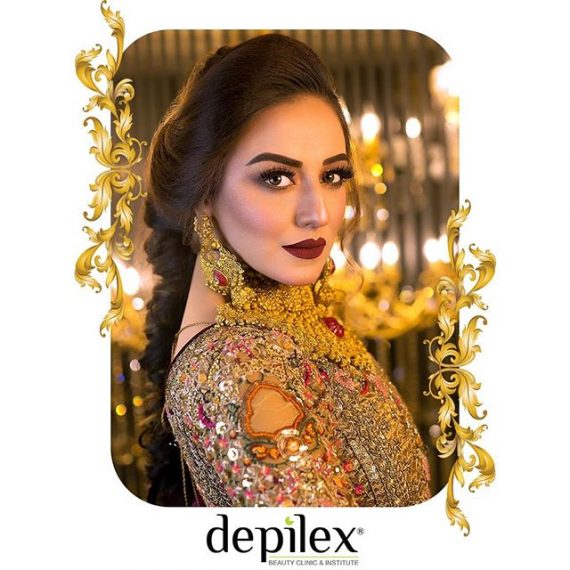 Actress Kinza Razzak's Latest Photo Shoot Of Depilex Clinic And ...
