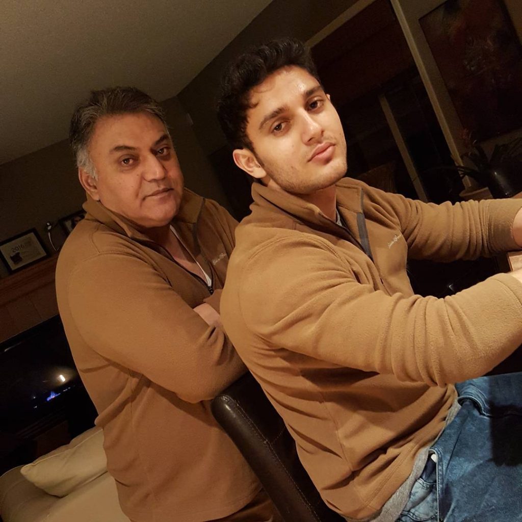 Ahad Raza Mir’s Beautiful Latest Pictures With Family | Reviewit.pk