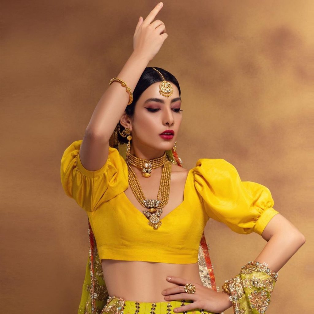 Eman Suleman Latest Beautiful Shoot for Shafaq Habib Jewelry | Reviewit.pk